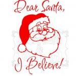 I Believe Santa Decal on Luulla