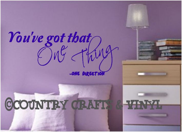 One Direction Vinyl Dedcal on Luulla