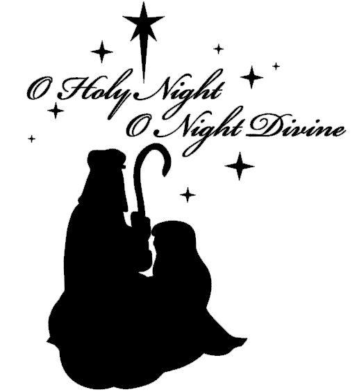 Holy Night Vinyl Decal on Luulla
